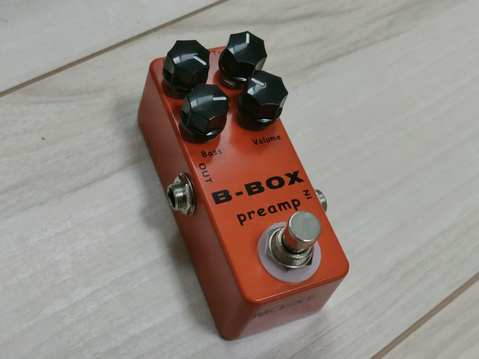 【激安プリアンプをレビュー】Xotic BB PreampのクローンMosky audio B-BOX PREAMPを購入した。【恐らく最安ギタープリアンプエフェクター】 | AYG