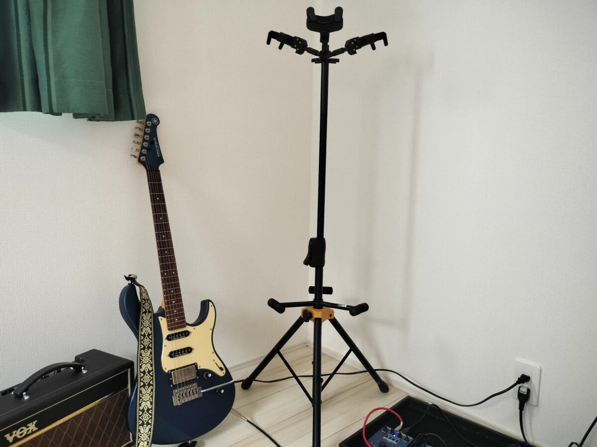 【3本掛けスタンド】HERCULES GS432B PLUSをレビュー【おすすめのギタースタンドを詳しく評価】 | AYG